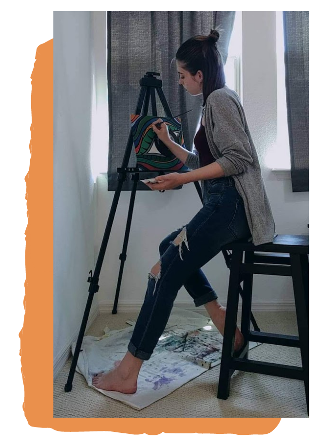 SAM COLANGELO – Mixed-Media Artist based out of Orlando, FL